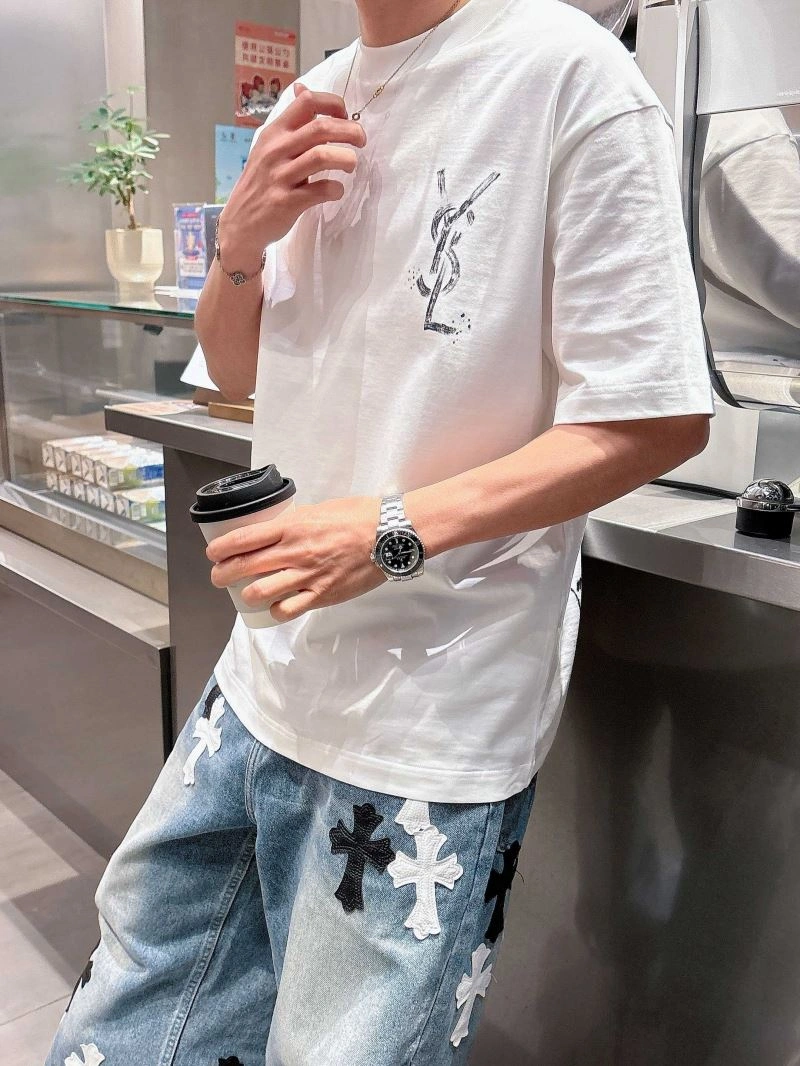 Precise copy Ysl T-Shirts