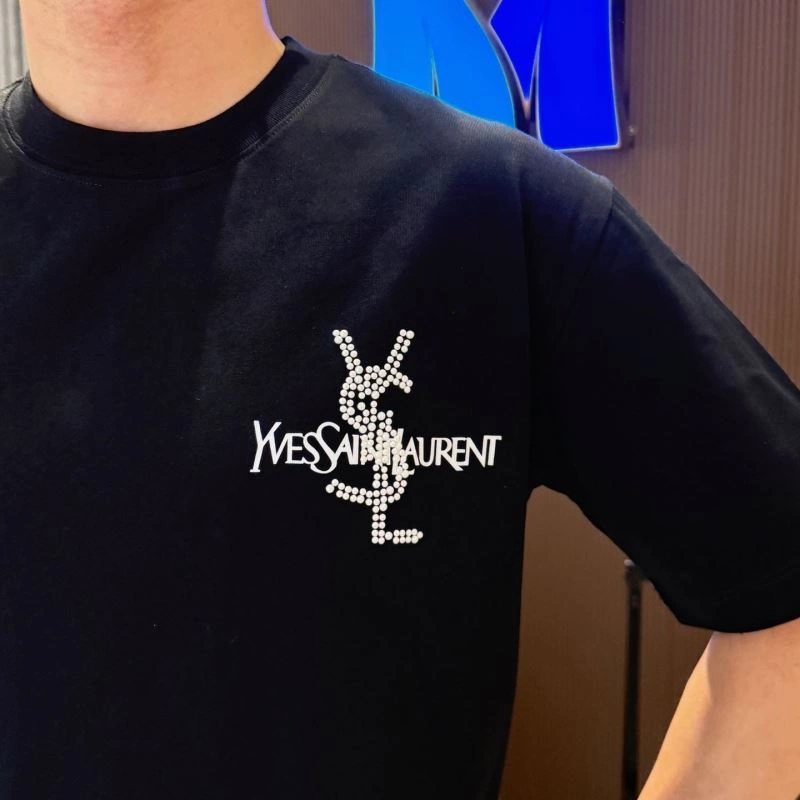 Precise copy Ysl T-Shirts