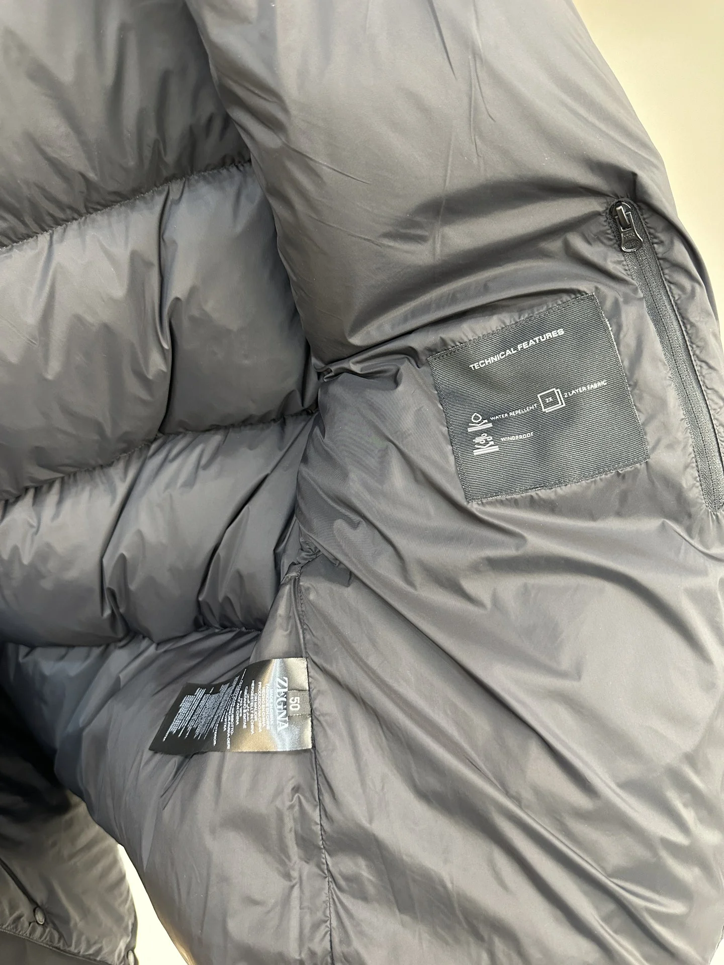 Discounted Zegna Down Jackets