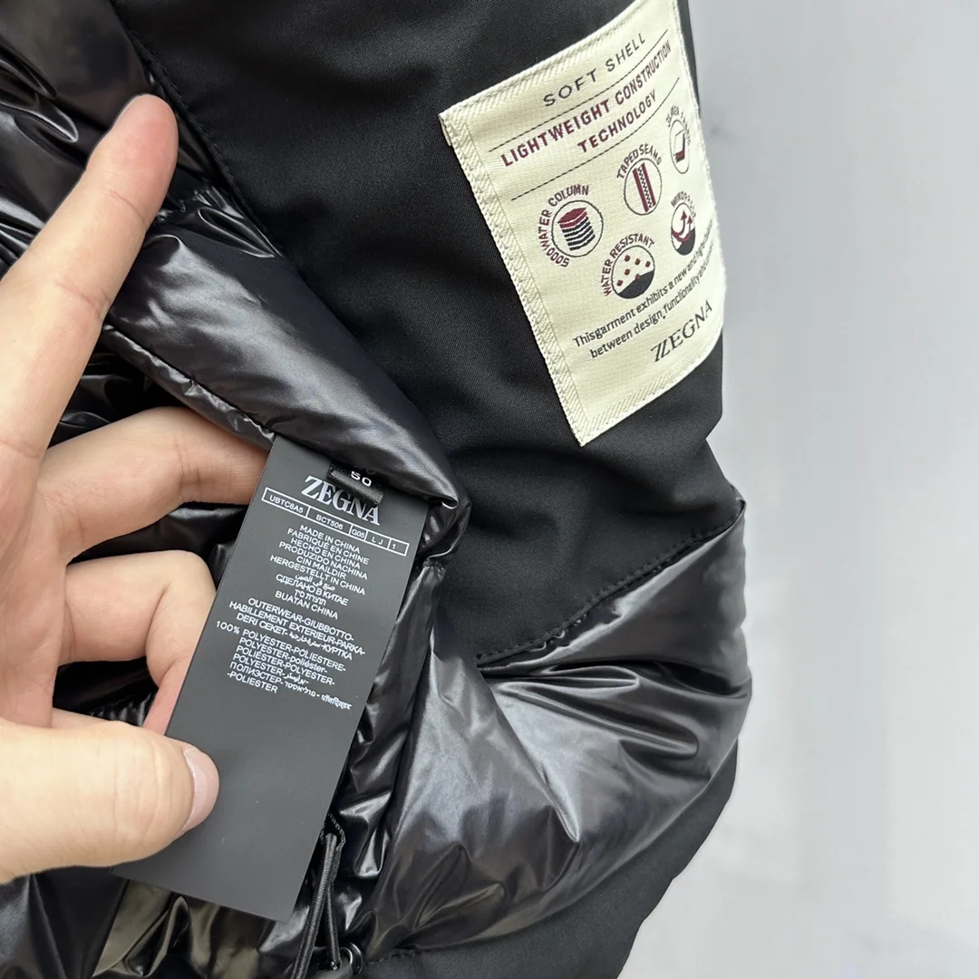 Real Zegna Down Jackets