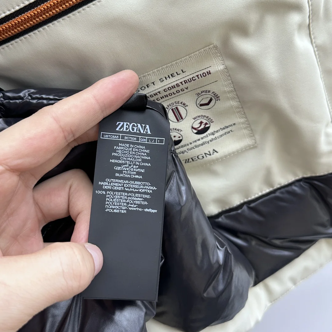 Bargain Zegna Down Jackets