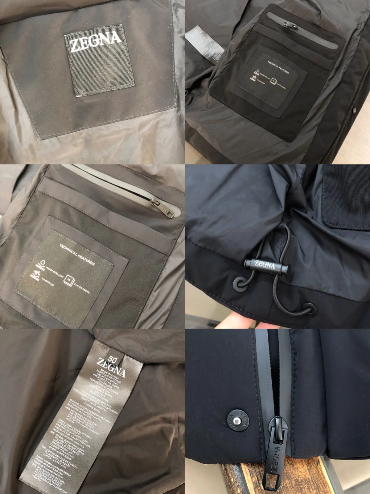 Bargain Zegna Down Jackets