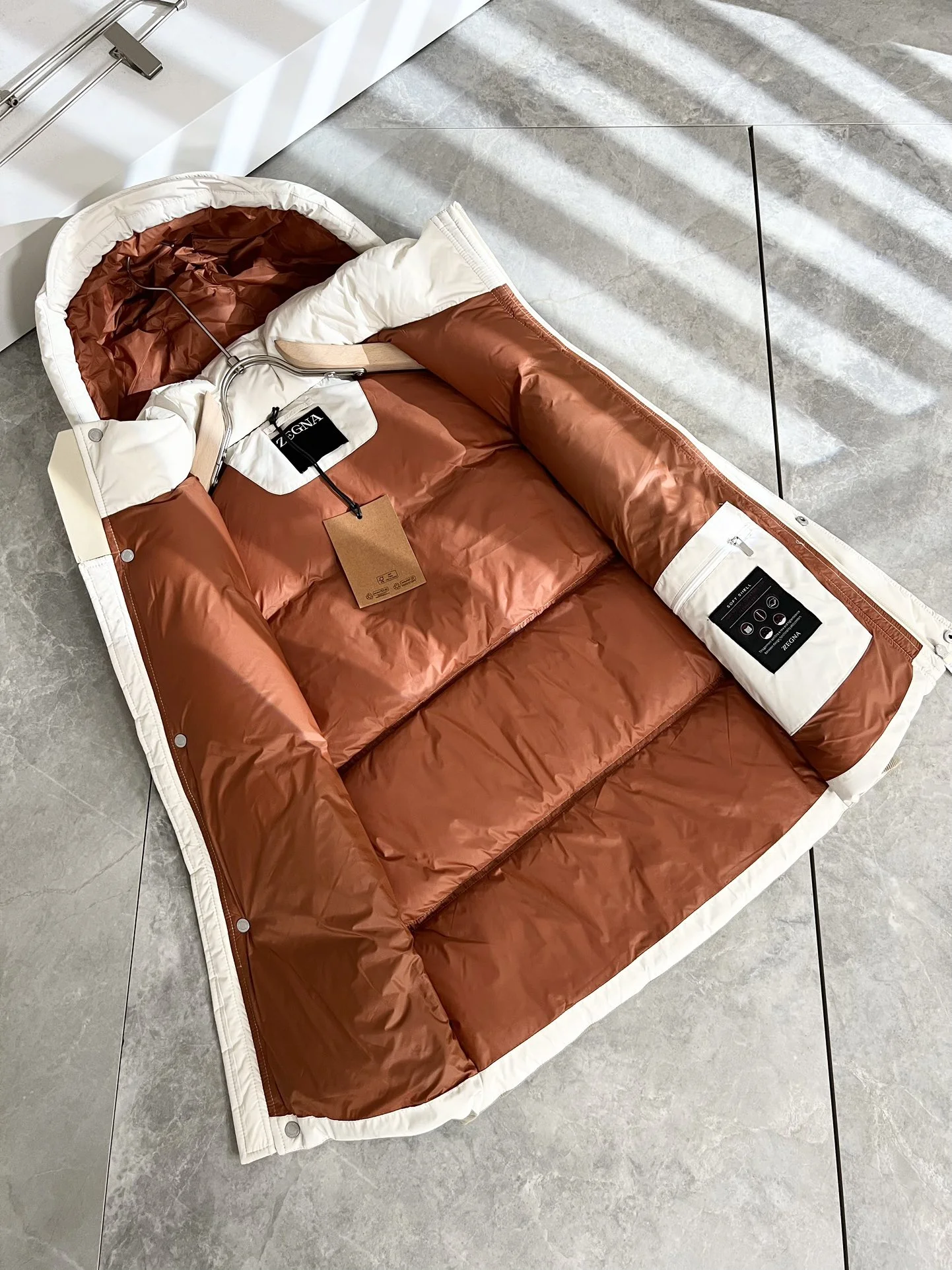 Cut-rate Zegna Down Jackets