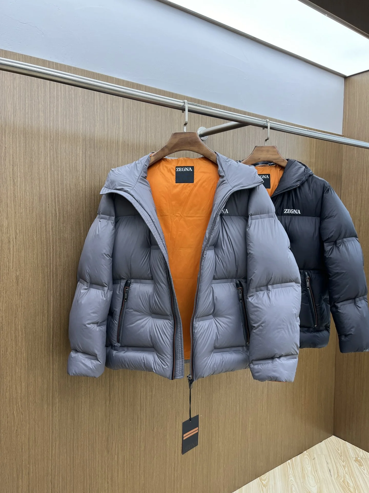 Low-cost Zegna Down Jackets