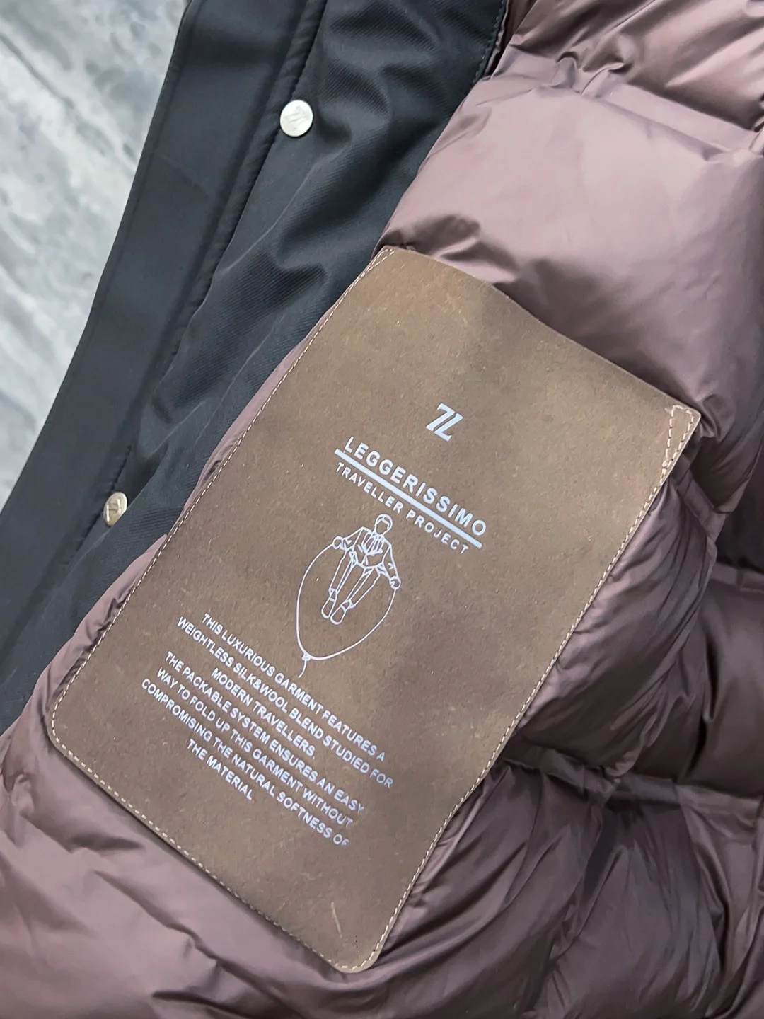 Precise copy Zegna Down Jackets