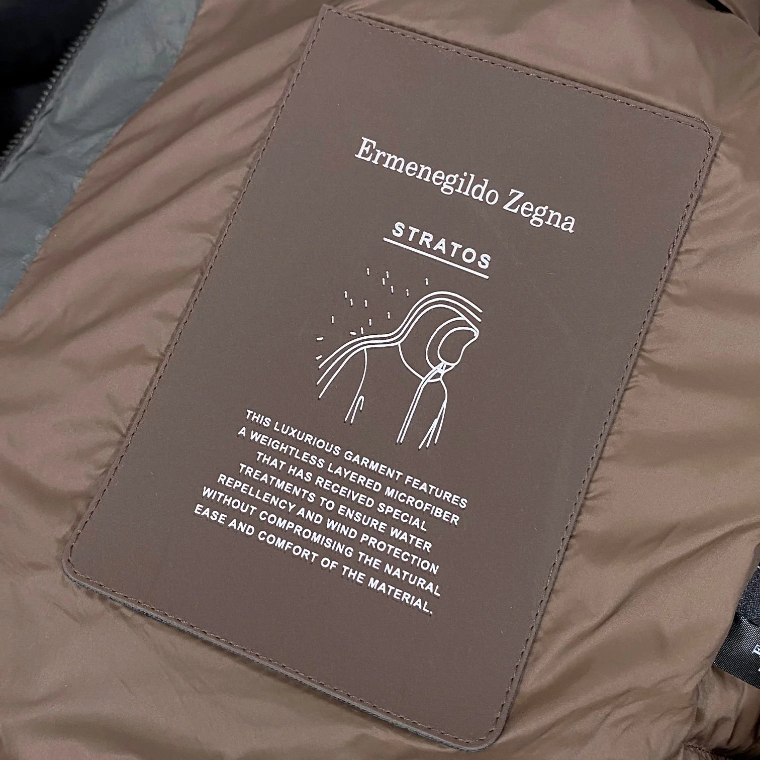 High accuracy Zegna Down Jackets