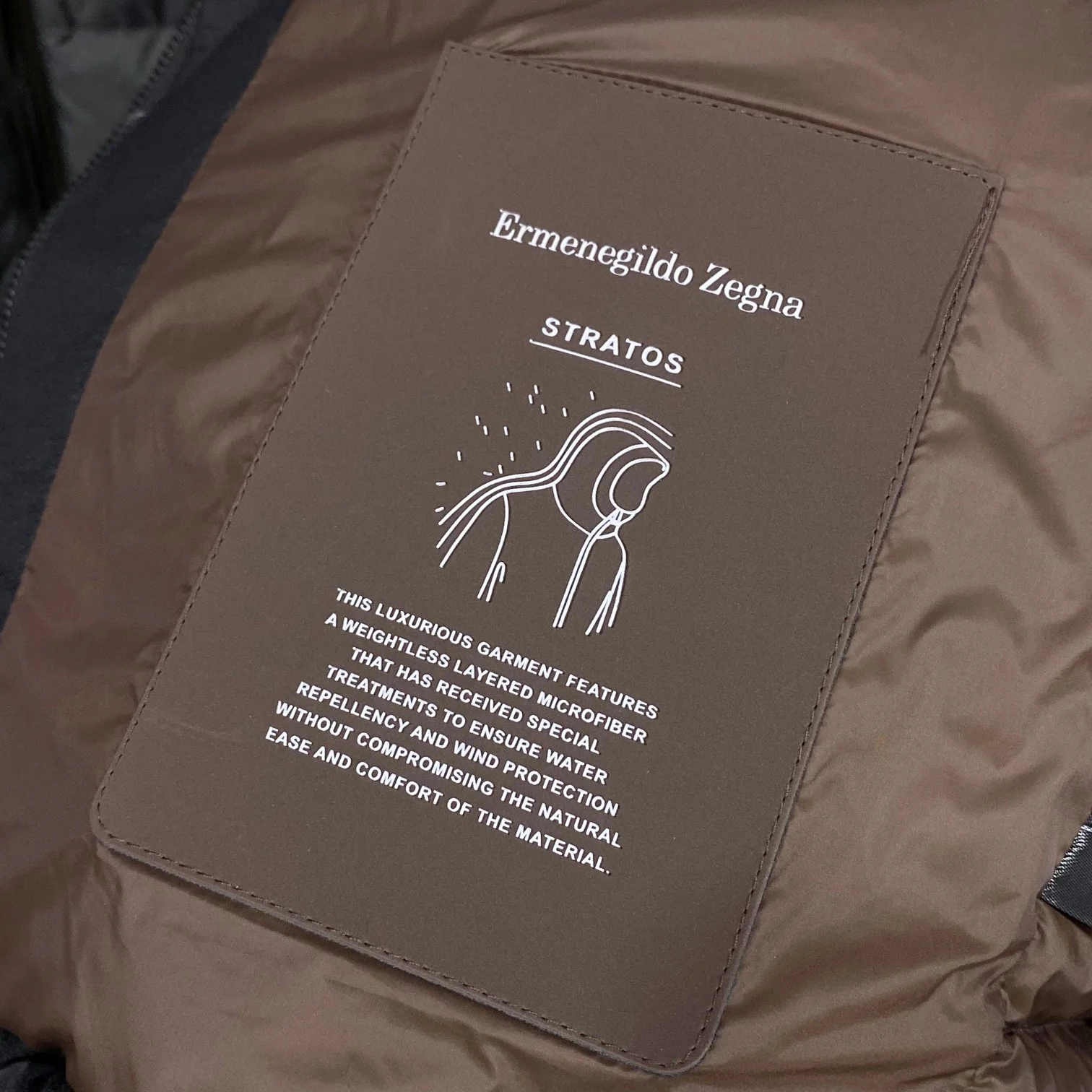 High fidelity Zegna Down Jackets