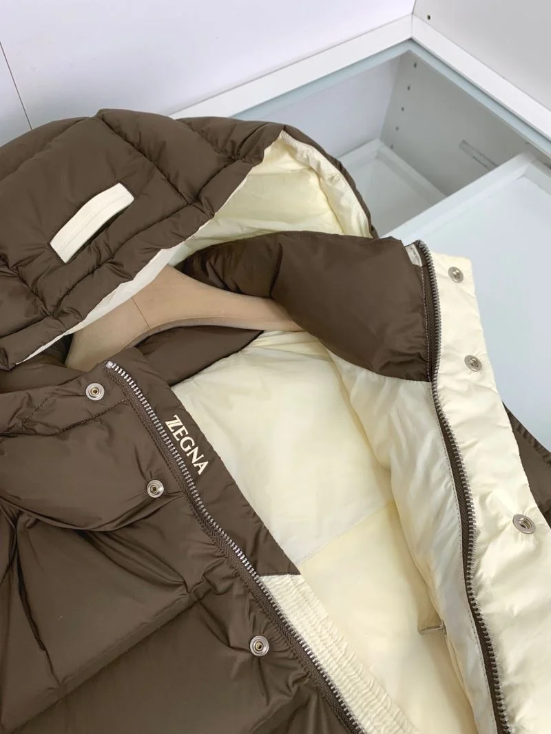 Cut-rate Zegna Down Jackets