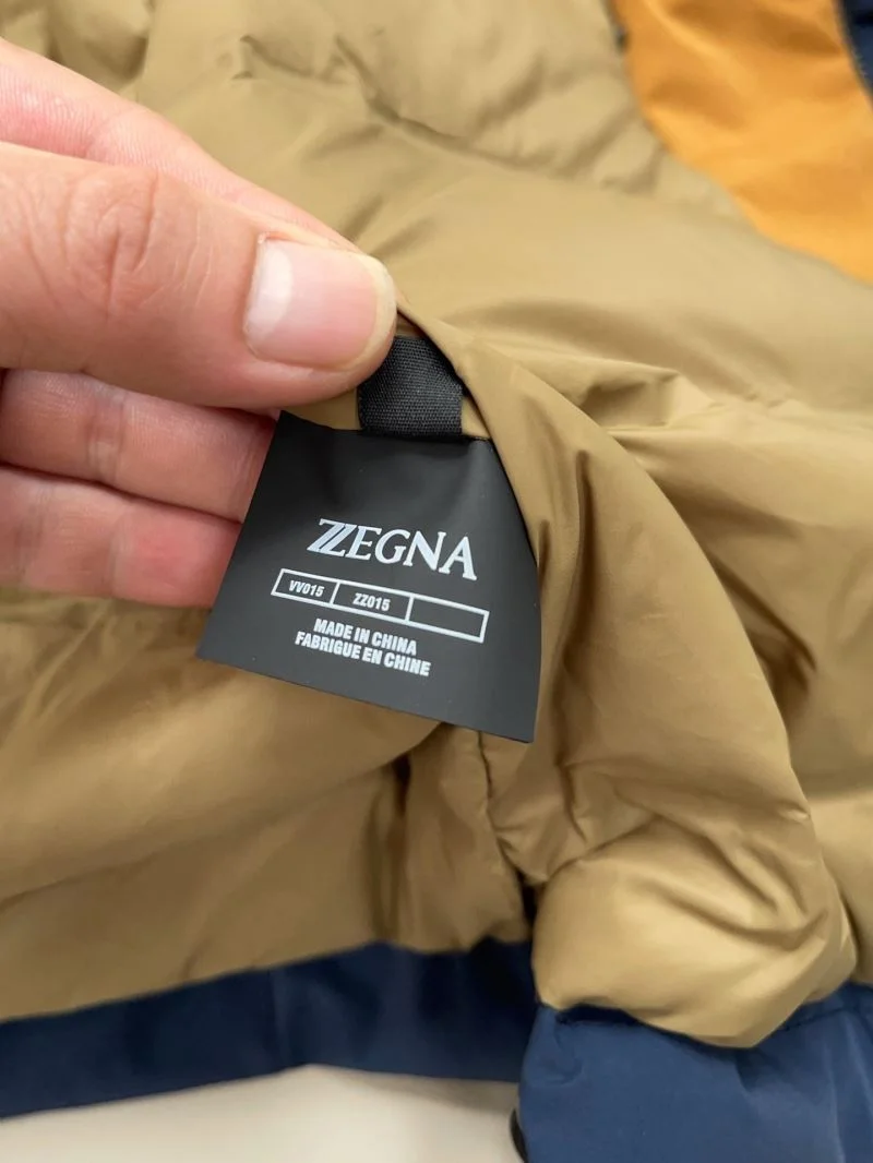 Inexpensive Zegna Down Jackets