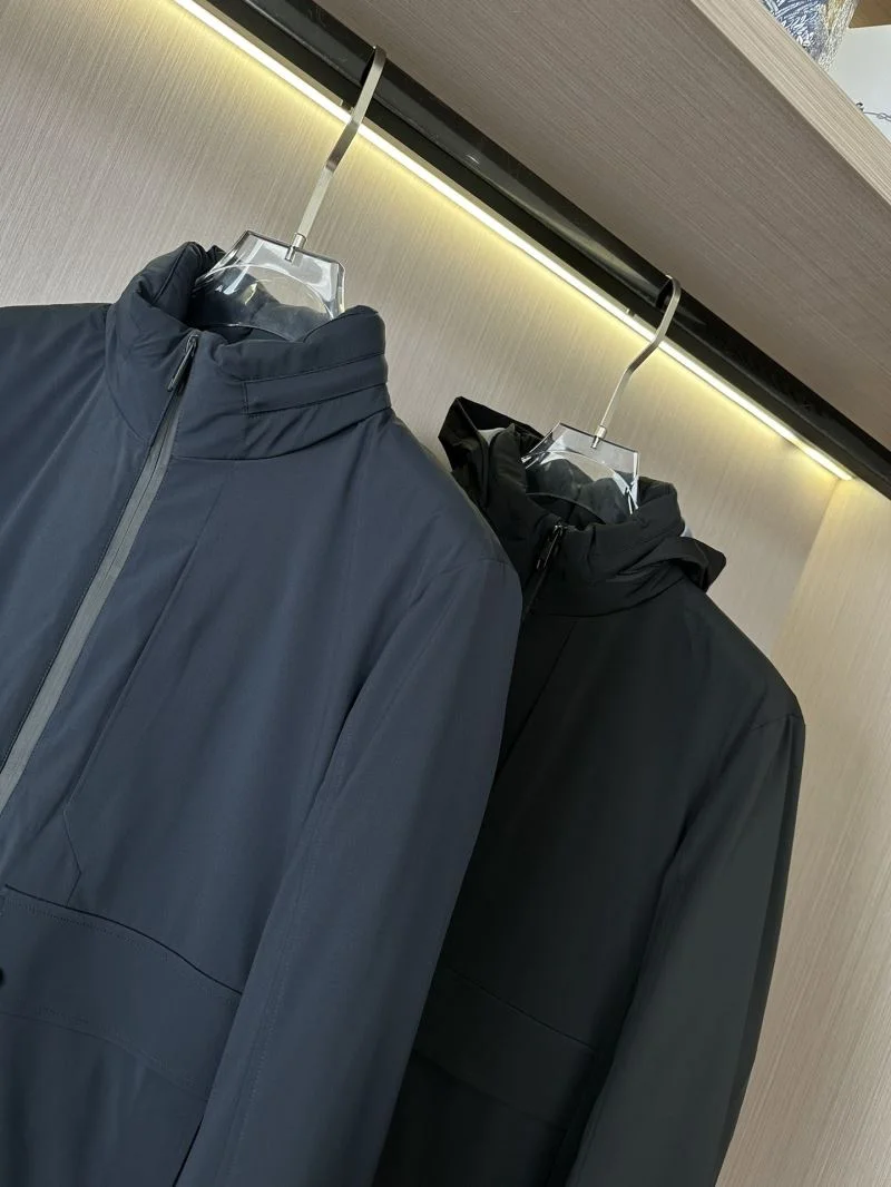Brand-authenticated Zegna Down Jackets