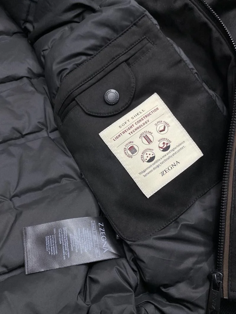 High fidelity Zegna Down Jackets