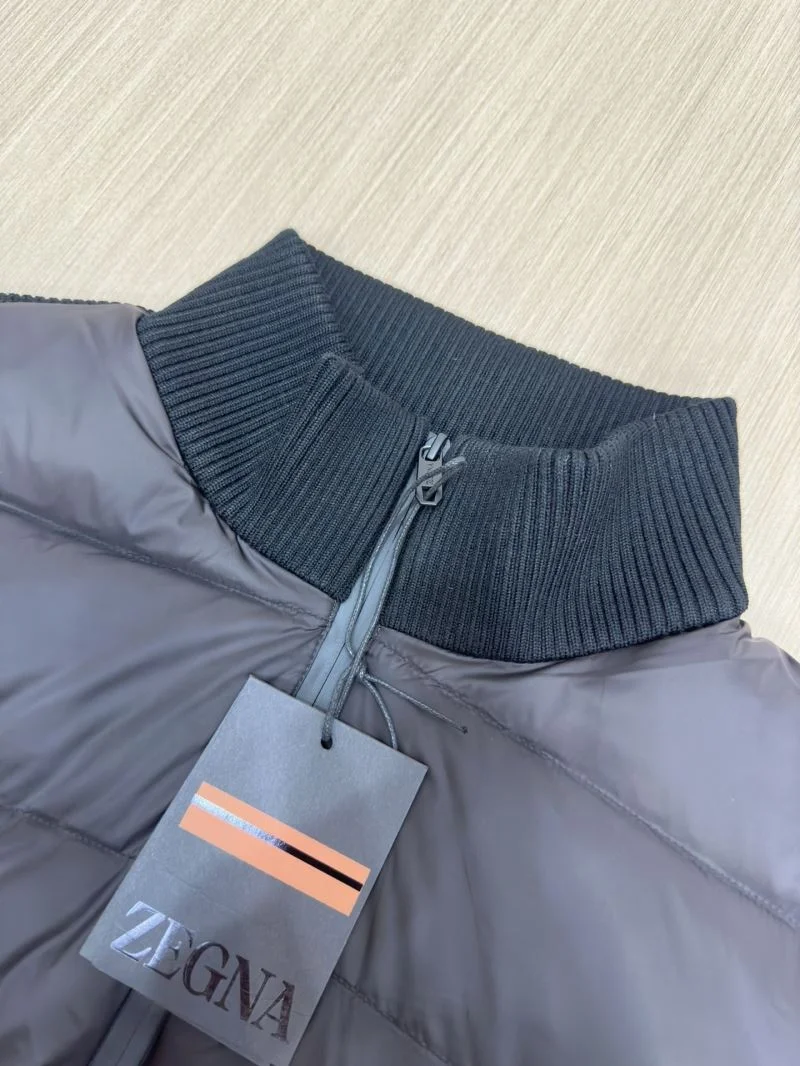 Brand-authenticated Zegna Down Jackets