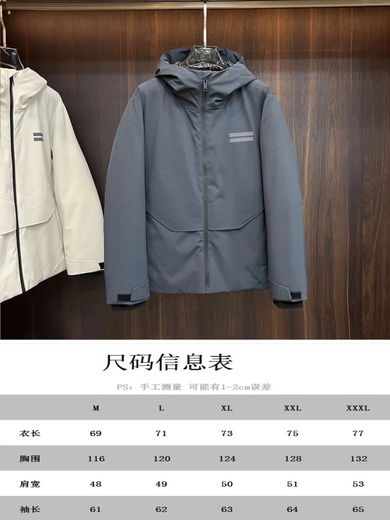 Real Zegna Down Jackets