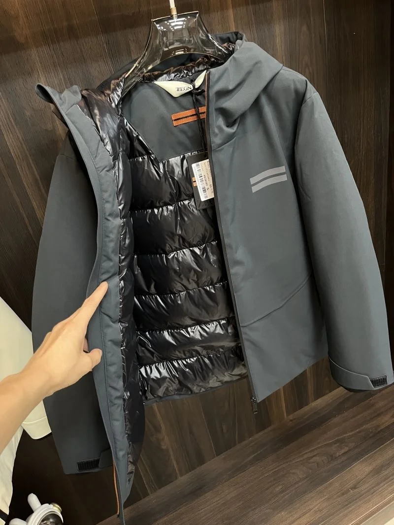 Real Zegna Down Jackets
