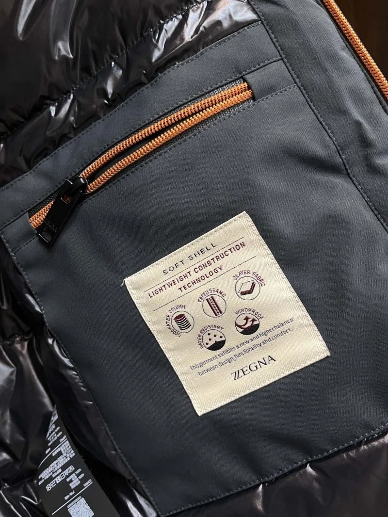 Real Zegna Down Jackets