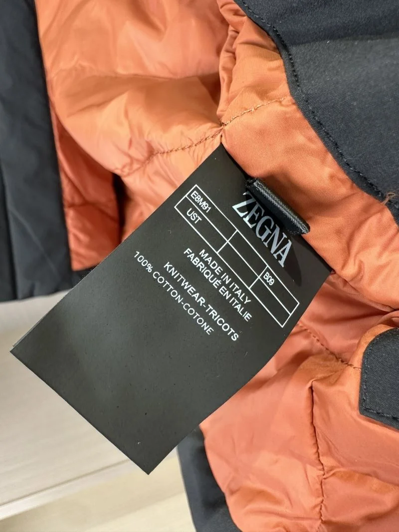 Authentic Zegna Down Jackets