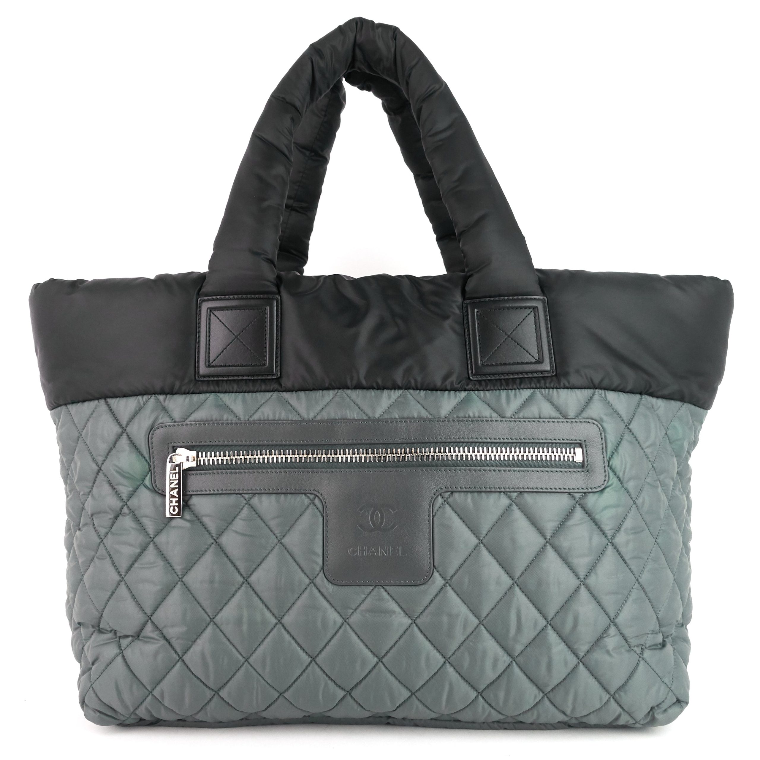 Coco Cocoon Two-Tone Nylon Tote Bag - Chanel Outlet USA Official Store