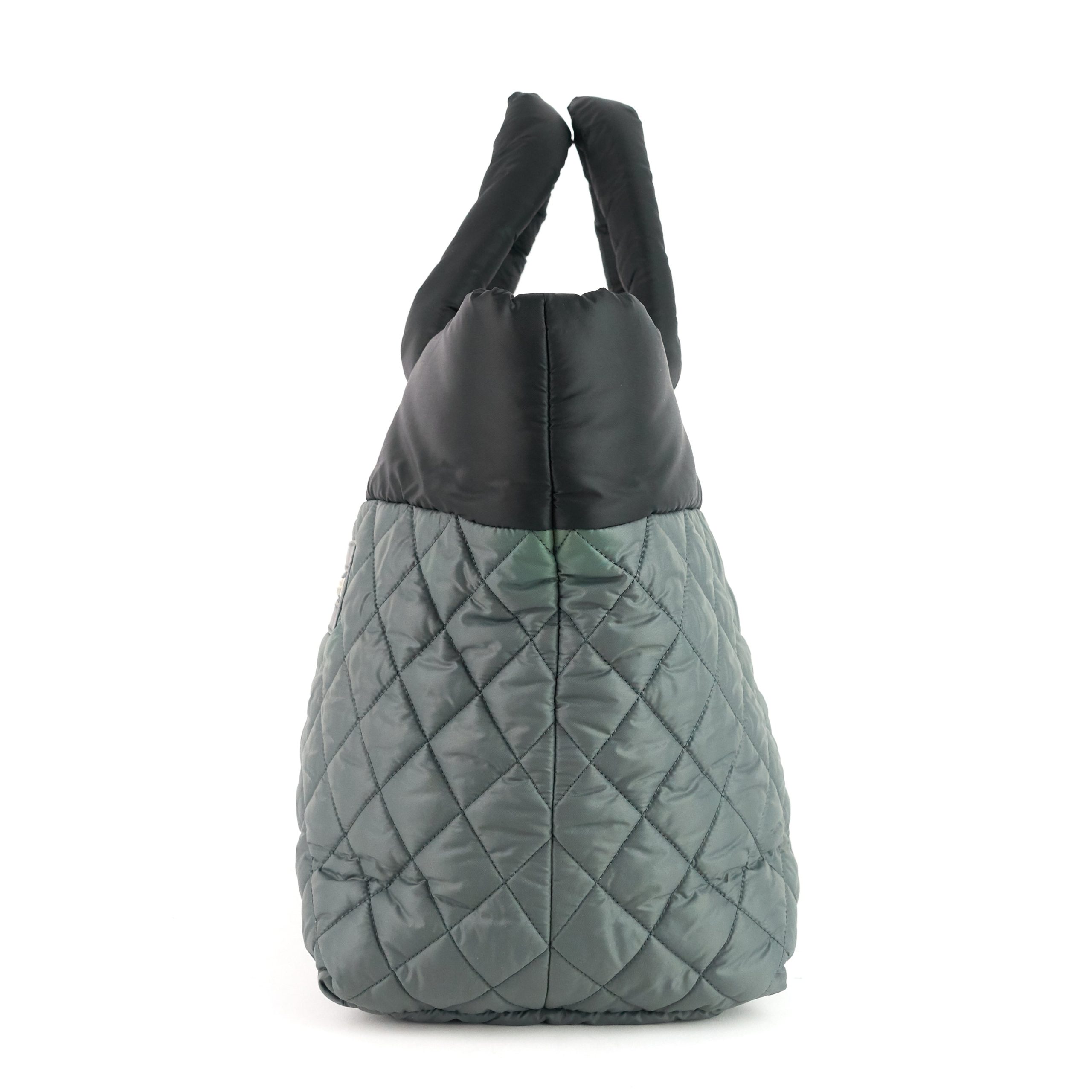 Coco Cocoon Two-Tone Nylon Tote Bag - Chanel Outlet USA Official Store
