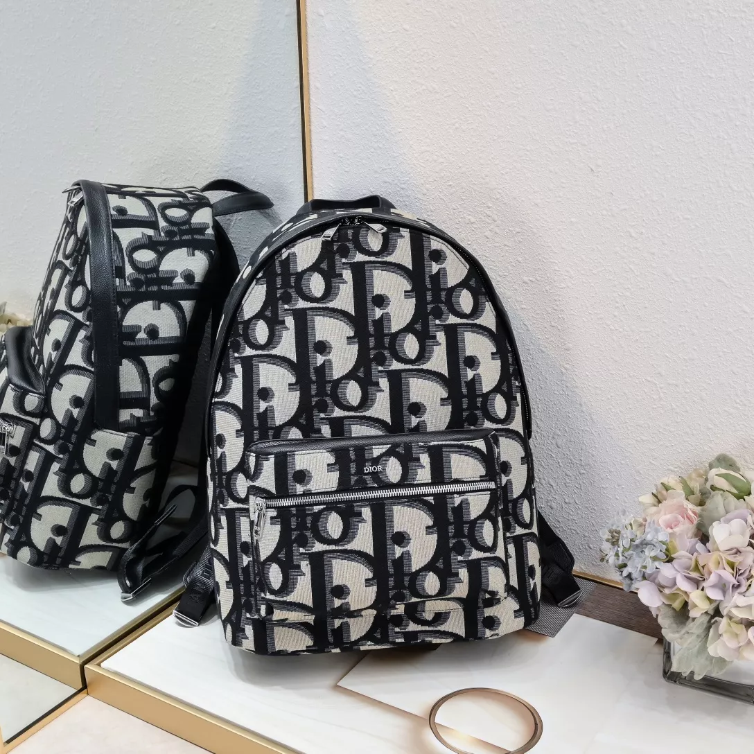 Christian Dior AAA Quality Backpacks For Unisex Bright 3881