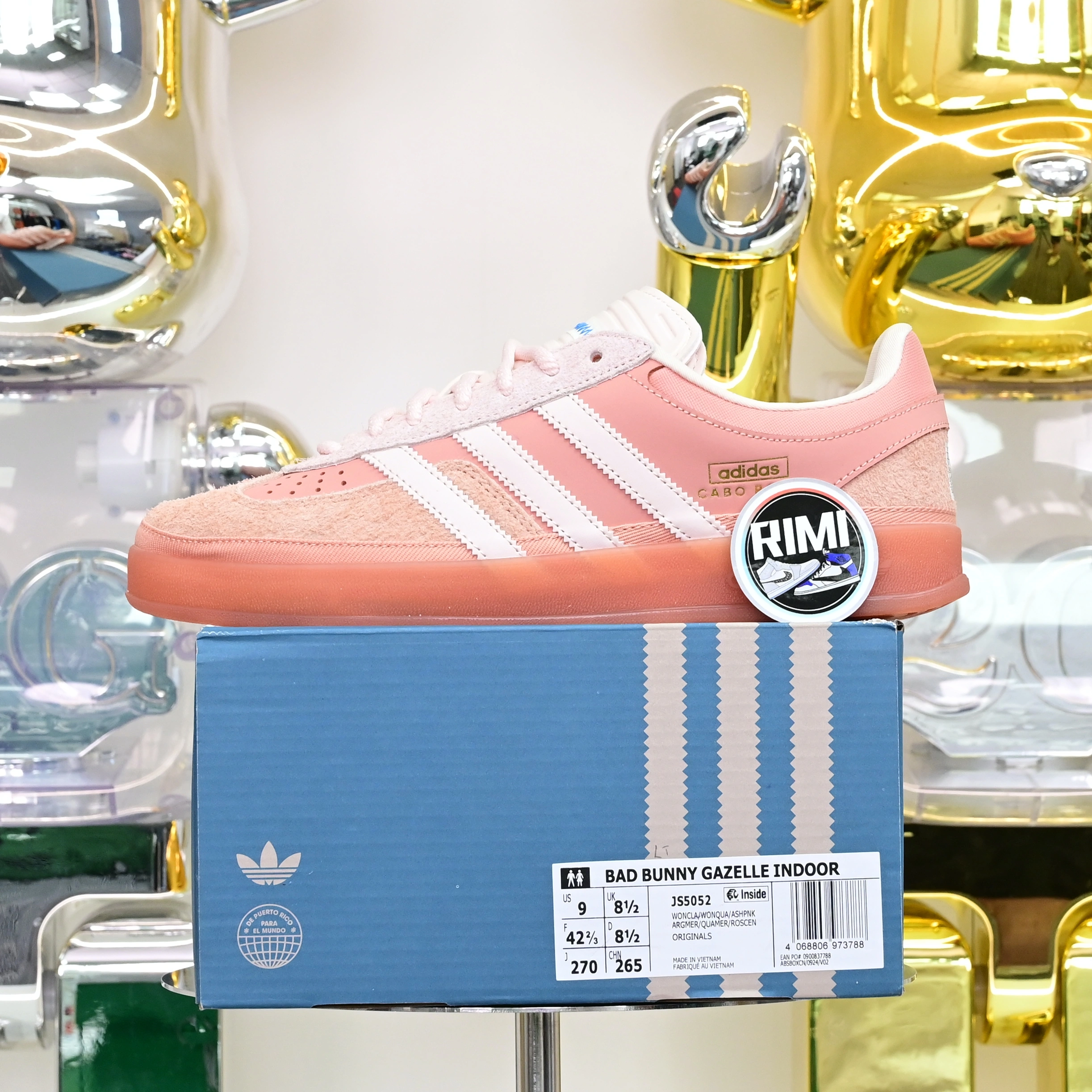 FreshLook Bad Bunny x adidas originals GAZELLE INDOOR Cabo Rojo JS 52 ...