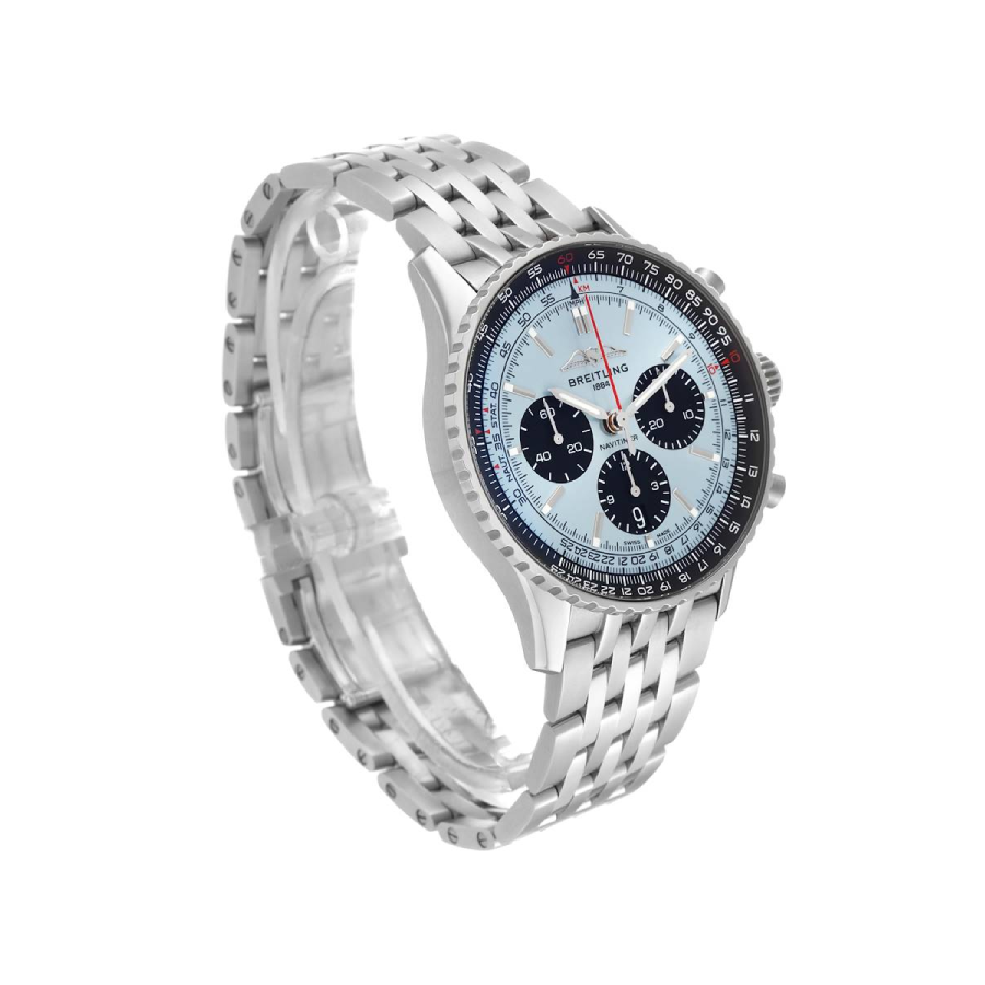 UnitedLuxury Breitling Navitimer B01 AB0139241C2A1 “Ice Blue” Ultra ...